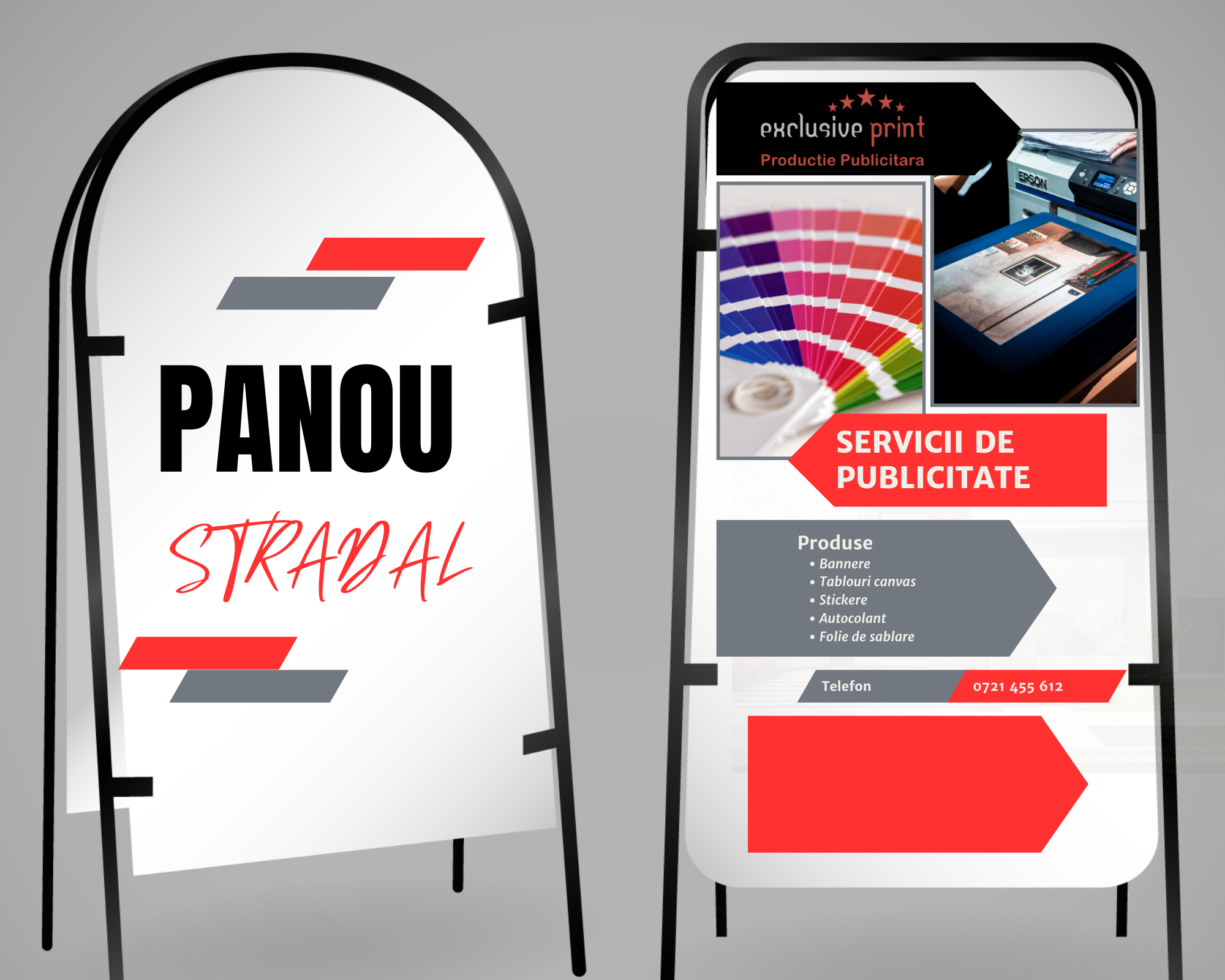 Panou stradal / reclame la comandaPanou stradal - Exclusive Print